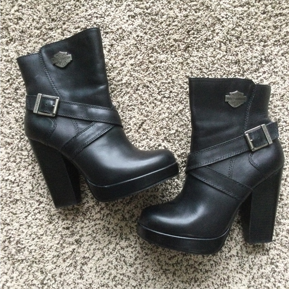 Harley Davidson High Heel Boots - Gem